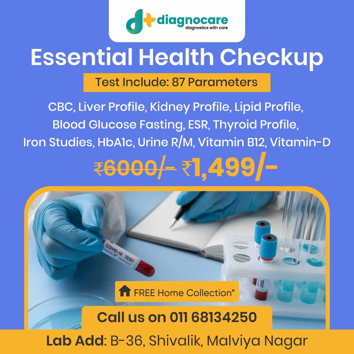 DPlus Diagnocare: Diagnostics with Care, Fully Automated Pathology & Radiology Lab